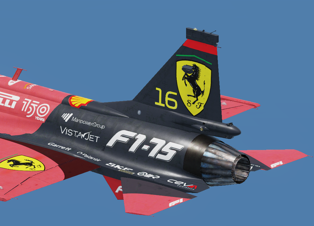 Ferrari F1-75 livery for JF-17